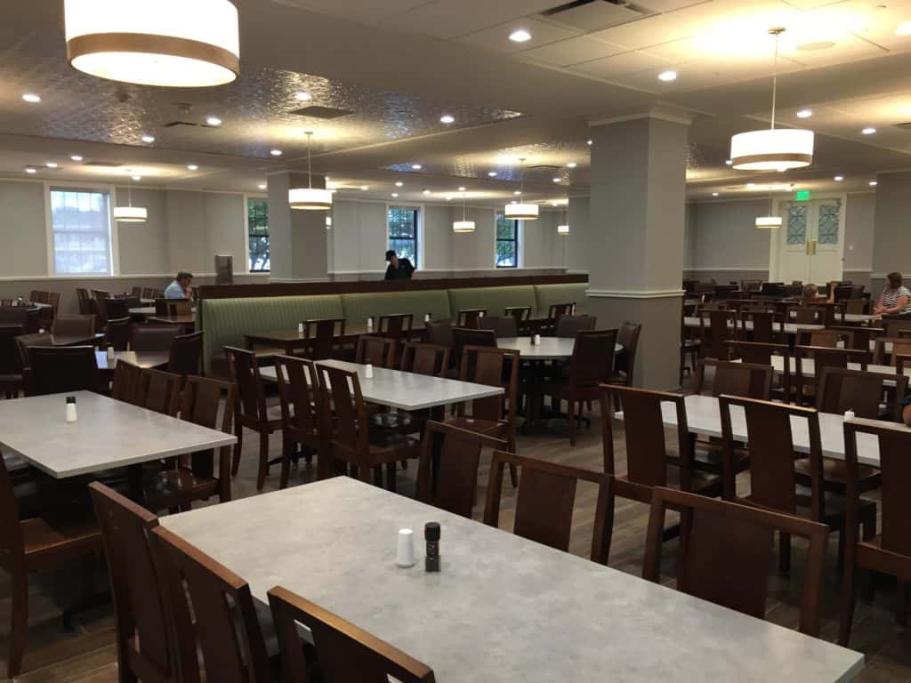 Dining Hall Stacking Chair | U of Wisconson Dining | Eustis Chair