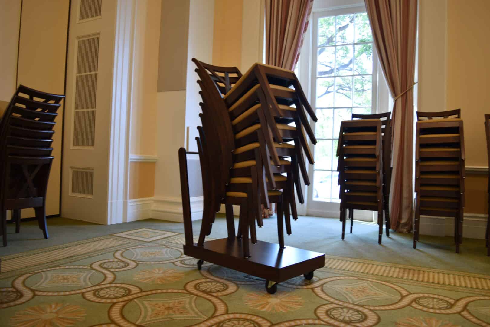 Fine Dining Wood Chairs | Harvard Business School | Eustis Chairs