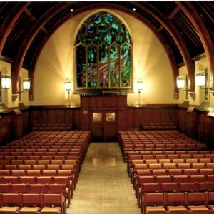 Stackable Pew Chairs - Eustis Chair