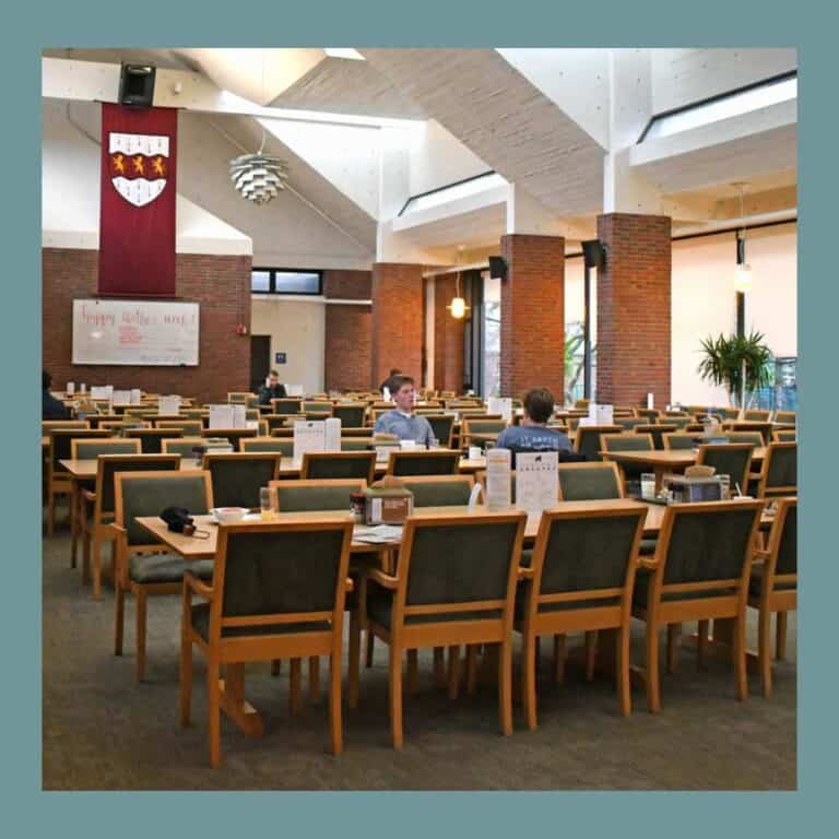 University Dining Hall Chair at Harvard Mather House | Harvard ...